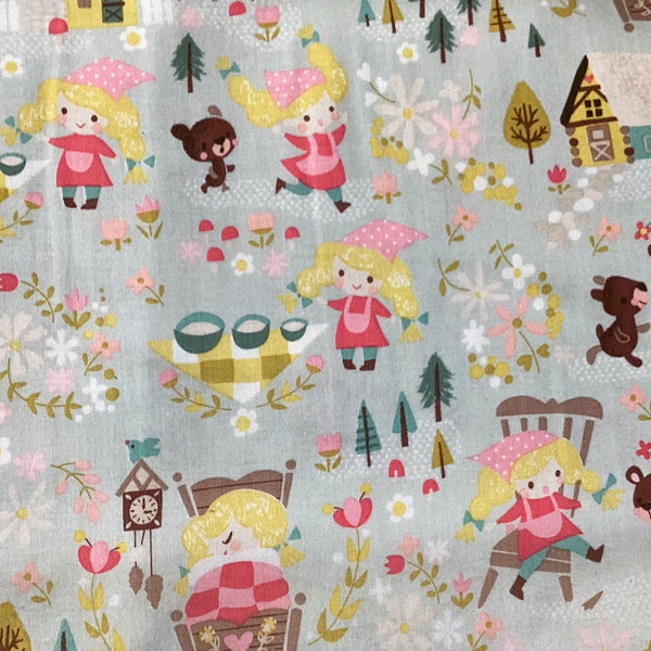 Goldilocks C5710 Teal -Riley Blake- DA22 - 1/2 Metre – Fabric Mouse ...