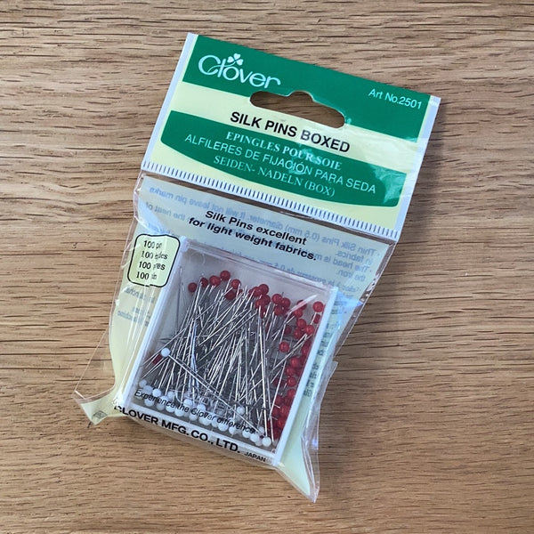 Clover Silk Pins – Fabric Mouse Sewing Machines