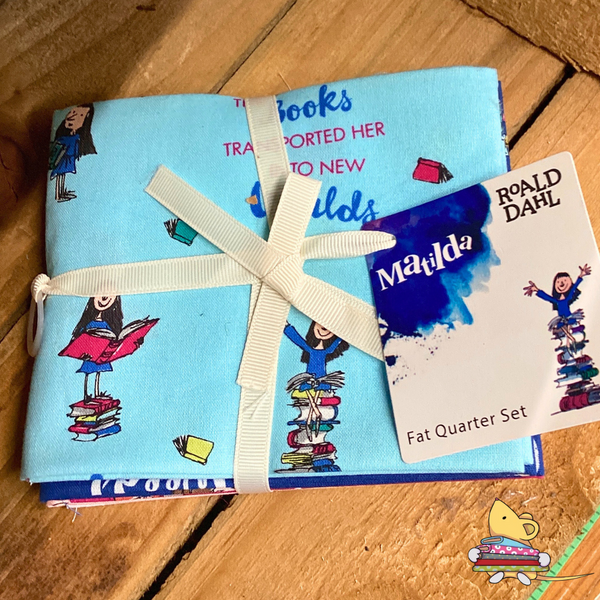 Matilda Roald Dhal | Fat Quarter Set – Fabric Mouse Sewing Machines